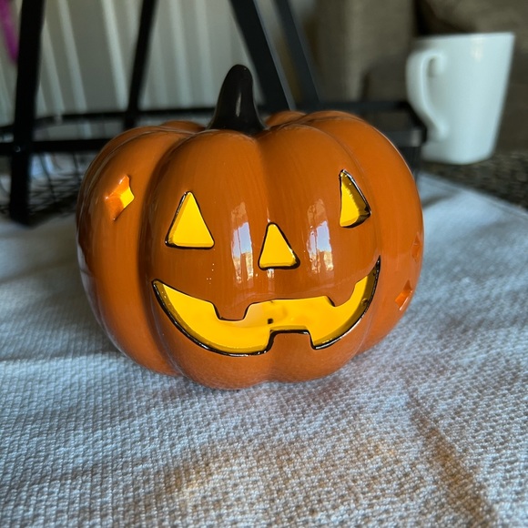 Target | Holiday | Last One 223 Target Bullseye Orange Ceramic Pumpkin ...